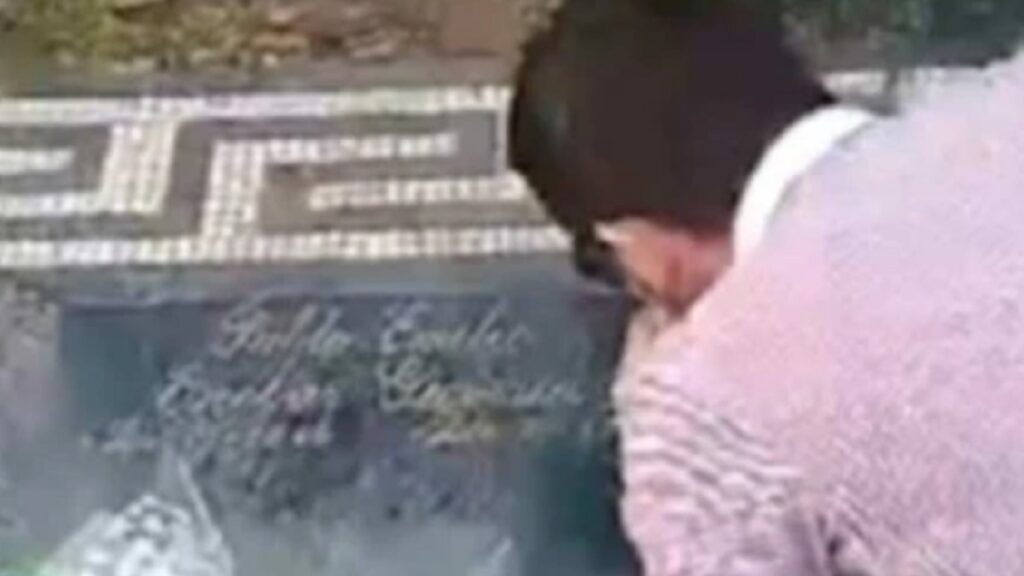 Toerist die cocaïne snuift op graf Pablo Escobar vliegt de cel in