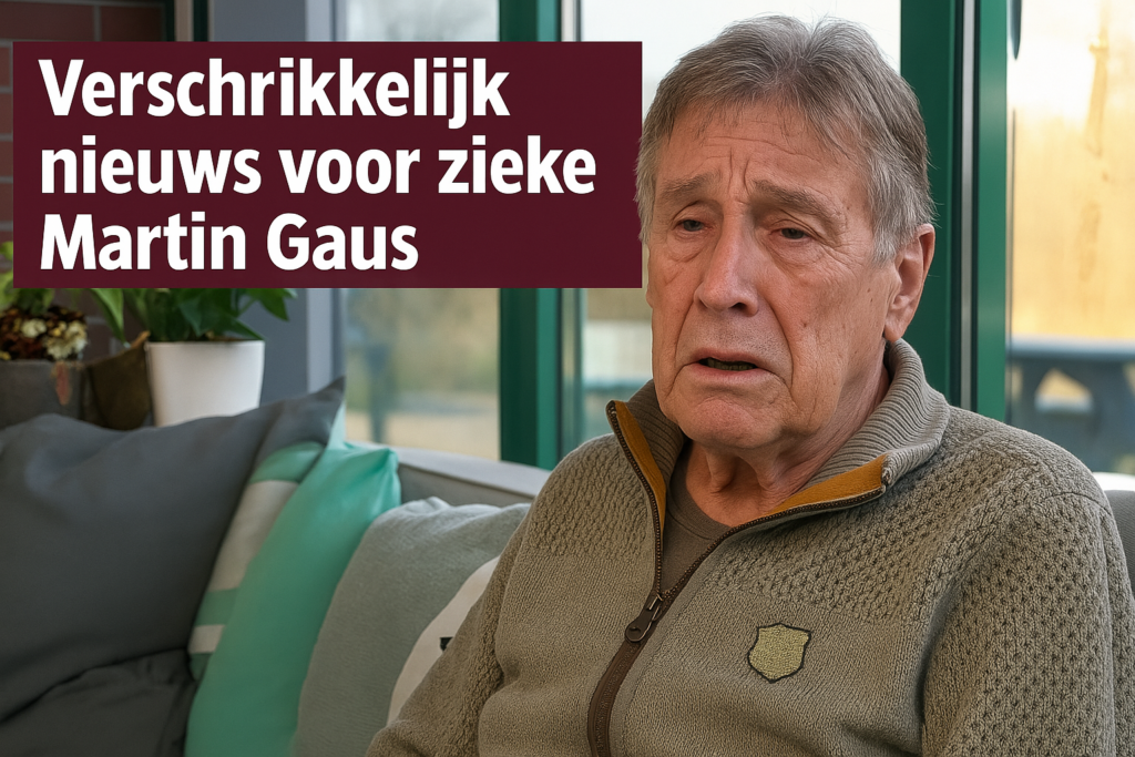 Verschrikkelijk nieuws voor zieke Martin Gaus: ‘Mijn lichaam wilt niet ...