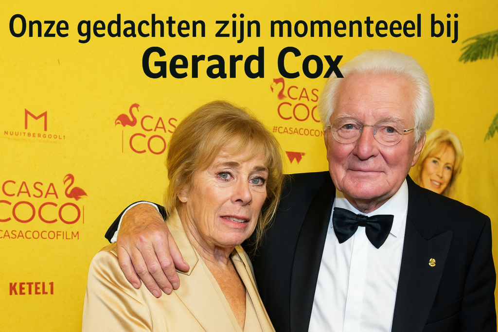 Gerard Cox deelt vreselijk nieuws over Joke Bruijs