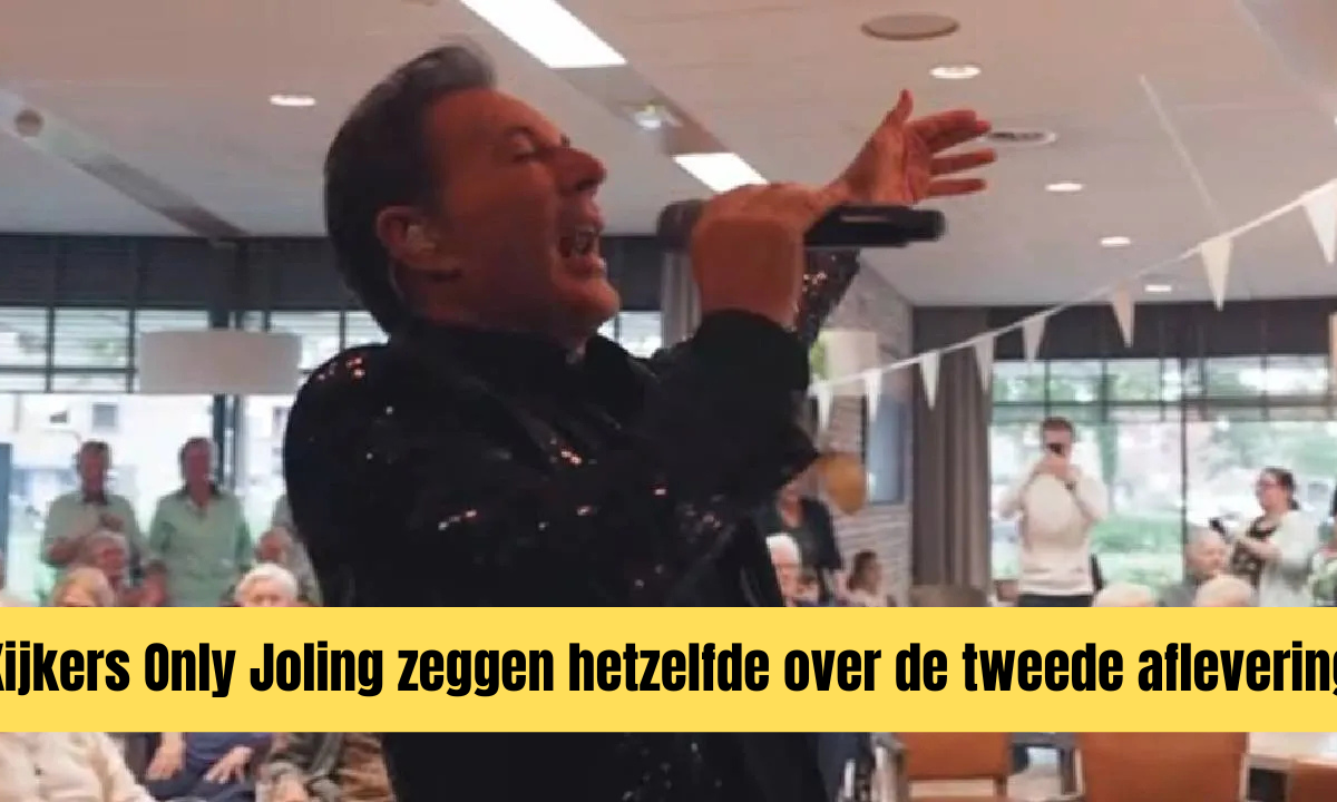 Only Joling-kijkers zeggen allemaal hetzelfde over de eerste aflevering