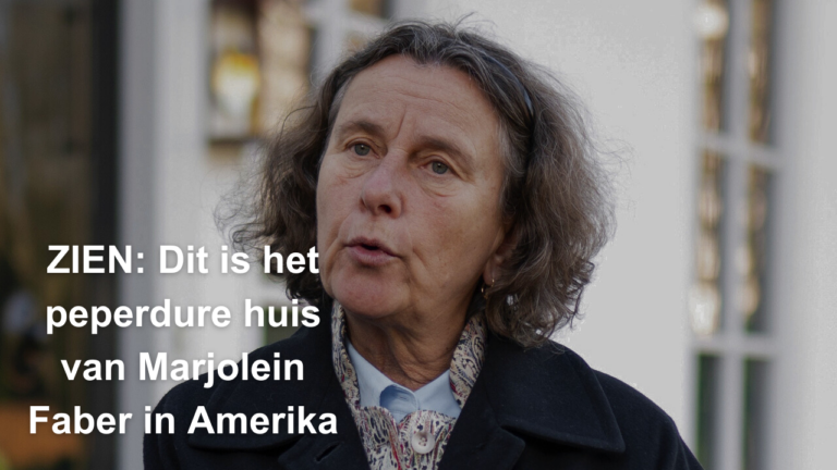 ZIEN: Dit is het peperdure huis van Marjolein Faber in Amerika