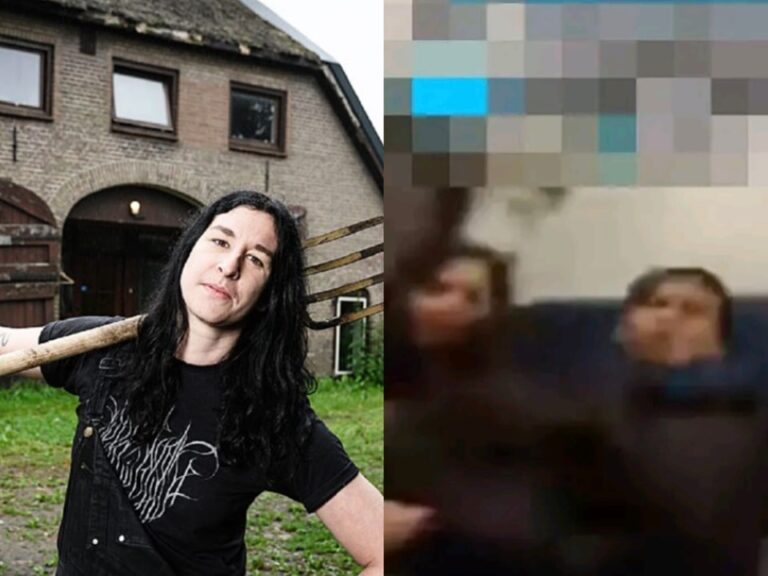 Raven van Dorst valt vervelende streamer in de trein aan met wijnfles!